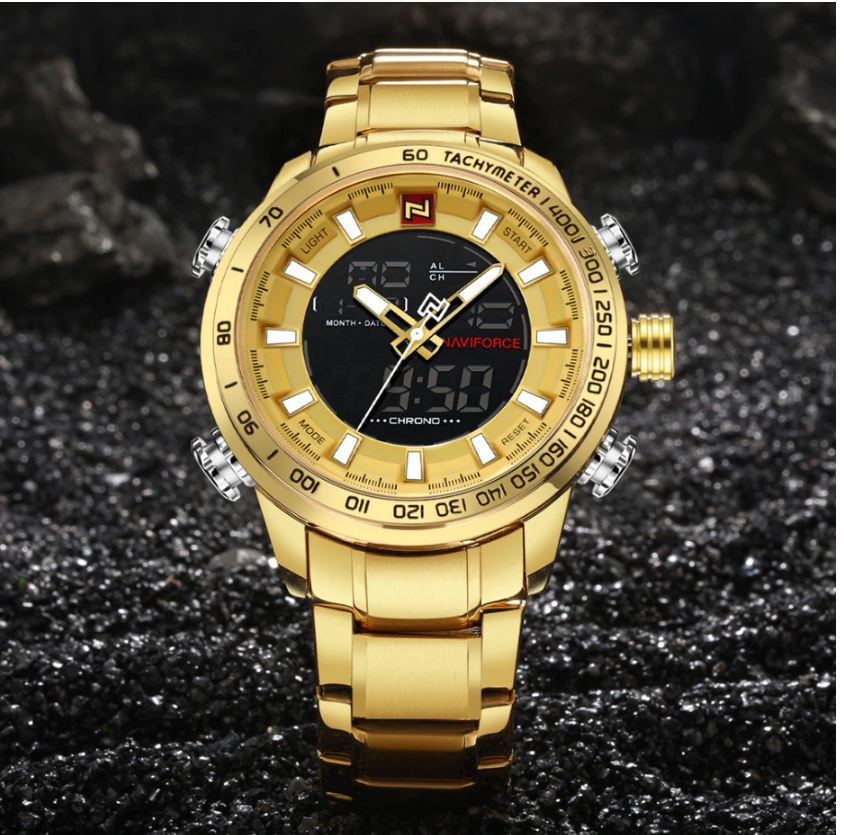 NAVIFORCE LED Digital Business Watch - Astha Shop